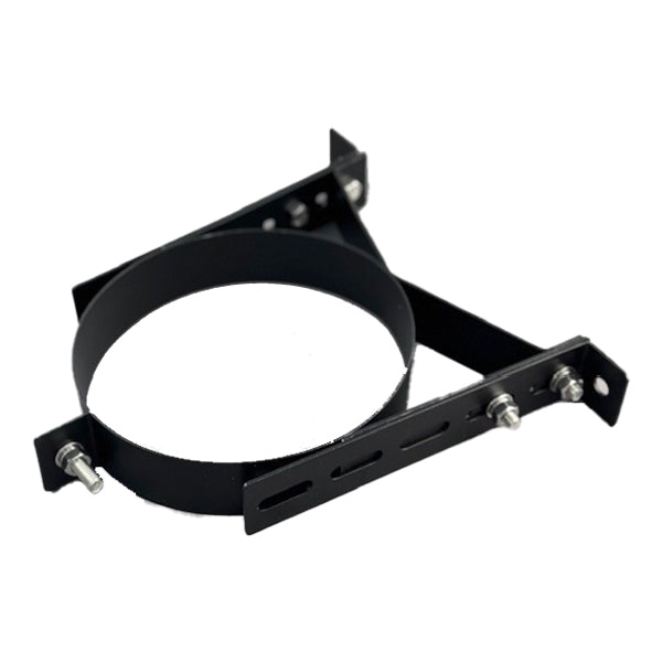 T600 6" Adjustable Twin Wall Bracket - Black - Thermotec