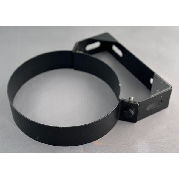 T600 6" Standard Twin Wall Bracket - Black - Thermotec